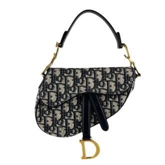 Dior Pre-owned Vintage Saddle Bag - - Pre-owned - Damen - Blau - ONE SIZE