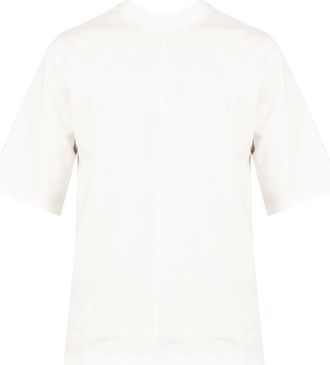 Xagon Man Homme, Tops, Beige, Taille: 2XL T-shirt oversize avec col en C