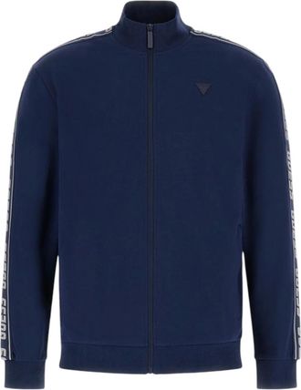 Guess Homme, Sweatshirts et sweats &agrave; capuche, Bleu, Taille: M New Arlo SweaT-shirt