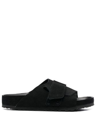 Birkenstock Kyoto Sandalen mit Klettverschluss - Schwarz