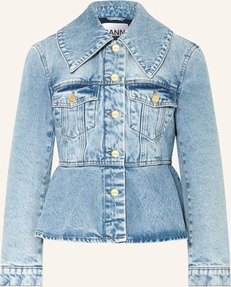 Ganni Jeansjacke blau