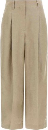 Brunello Cucinelli Pantalons D&eacute;contract&eacute;s - Beige