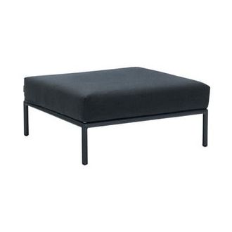 Houe Canapé de jardin rembourré Level - Gris - Tissu Sunbrella natté - Designer Henrik Pedersen