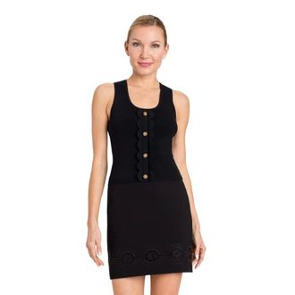 Twinset Damen, Kleider, Schwarzk, SGr&ouml;&szlig;e