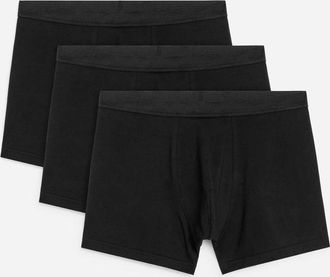 Arket Lange Boxer Aus Jersey 3er-Set -Schwarz