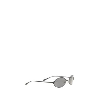 Alexander McQueen Womens Gray Metal Sunglasses
