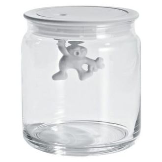 Alessi Bocal hermétique Gianni - Blanc - Résine thermoplastique - Designer Mattia Di Rosa