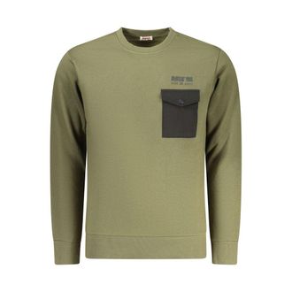 Rifle Verde Baumwoll Herren Sweatshirt