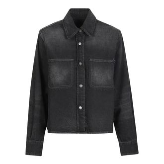 Haikure Chemise en jean en coton - Femme - Blouses et Chemises - Noir - Taille: 38 FR