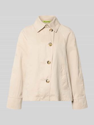 Fuchs Schmitt Jacke mit seitlichen Eingrifftaschen und Kentkragen