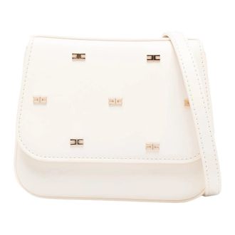 Elisabetta Franchi La Mia Bambina Mini Crossbody Bag - - Bags - Damen - Wei&szlig; - ONE SIZE