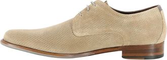 Floris Van Bommel Homme, Chaussures, Beige, Taille: 45 EU De Draver Lace Shoe