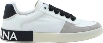 Dolce & Gabbana Low-Top Sneaker - Timeless White Low-Top Sneakers With Classic Silho - Gr. 40,5 (EU) - in Wei&szlig; - f&uuml;r Damen