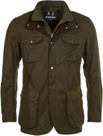 Barbour Wachsjacke mit gestepptem Futter - - Jackets - Herren - Gr&uuml;n - M