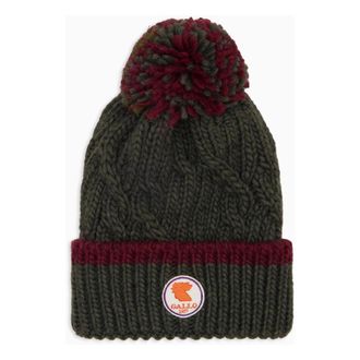 Gallo Gallo, unisex, Accessoires, Multicolore, Taille: ONE Size Cuffed Cable-Knit Beanie