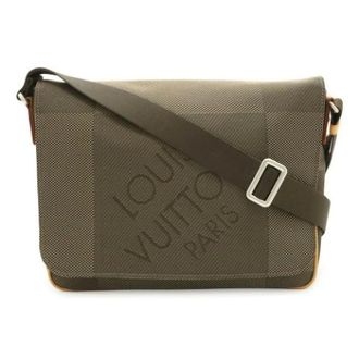 Louis Vuitton unisex, Pre-owned, Brun, Taille: ONE Size Pre-owned Sac bandouli&egrave;re Damier Geant