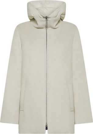 Seventy Femme, Vestes, Blanc, Taille: 42 FR Giubbotto corto in panno schiacciato