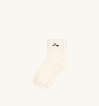 Autry CHAUSETTES EN COTON-EPONGE AVEC LOGO BRODE UNISEX