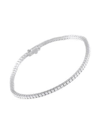 Luxury Bazaar bracelet à diamants en or blanc 18ct - Argent