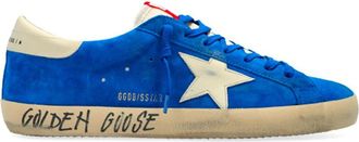 Golden Goose Low-Top Sneaker - basket super star - Gr. 41 (EU) - in Blau - f&uuml;r Damen