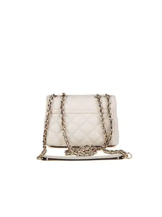 Guess Womens Shoulder Bag Bone Polyurethane - Shoulder-Bags