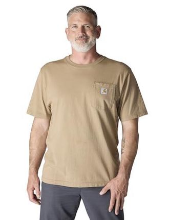 Carhartt Work in Progress T-Shirt Relaxed Fit T-Shirt Homme, Gris (Grey Desert), Medium