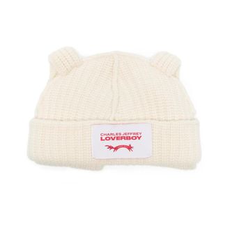 Charles Jeffrey Loverboy Chunky Ears Beanie - - Accessories - Herren - Wei&szlig; - ONE SIZE