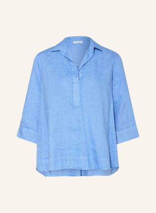 Rosso35 Tunika Aus Leinen Mit 3/4-Arm blau