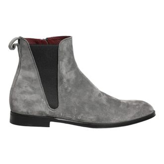 Dolce & Gabbana Homme, Chaussures, Gris, Taille: 39 EU Chelsea Bottes