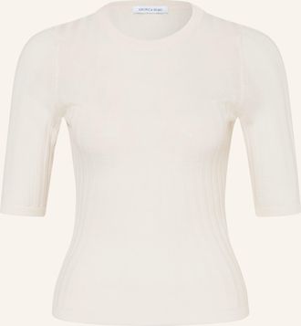 Veronica Beard Strickshirt Debois Aus Merinowolle weiss