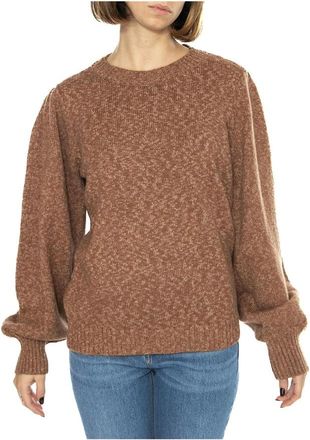 Minimum Femme, Pulls, Brun, Taille: 40 FR Pull ras du cou