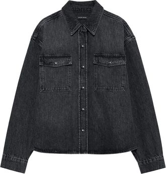 Anine Bing Damen, Blusen & Hemden, Grau, LGr&ouml;&szlig;e