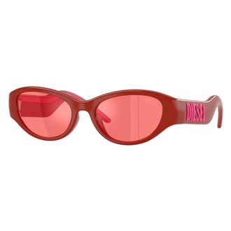 Diesel Dl3021U Sonnenbrille - - Accessories - Damen - Rot - 52 MM