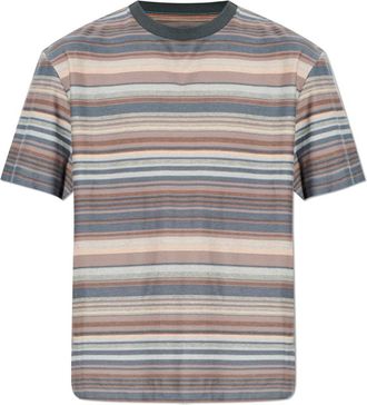 Paul Smith Homme, Tops, Multicolore, Taille: 2XL T-Shirt &agrave; Rayures