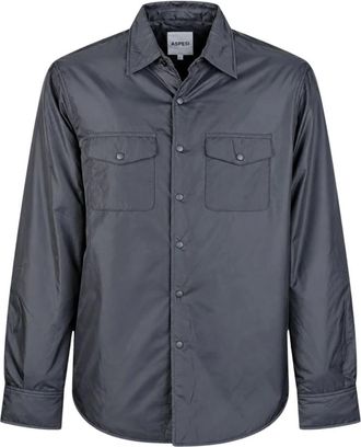 Aspesi Aspesi Hemden - - Shirts - Herren - Grau - XL