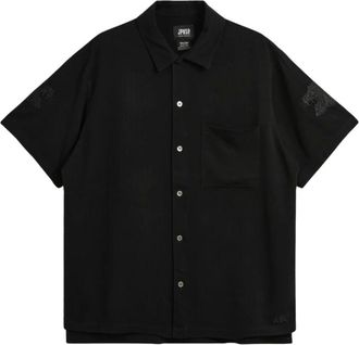 TAION Taion, Homme, Chemises, Noir, Taille: M Ndsh09Js Rayon Shirt