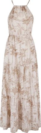 MC2 Saint Barth Femme, Robes, Beige, Taille: 36 FR Maryam Maxi Dress