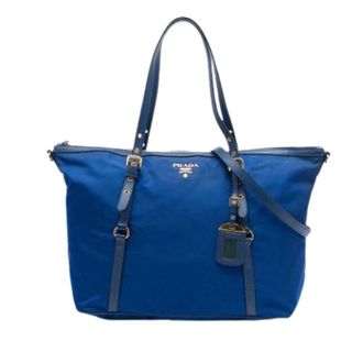 Prada Pre-owned Vintage Satchel - Femme - Pre-owned - Bleu - Taille: ONE Size