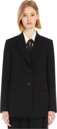 Max Mara Cady Blazer - Femme - Vestes - Noir - Taille: 42 FR