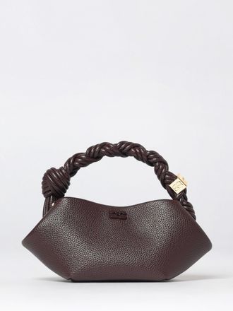 Ganni Sac &agrave; Main GANNI Femme couleur Marron