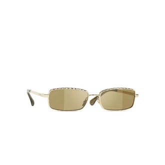 Chanel Damen, Accessories, Gelb, 58 MMGr&ouml;&szlig;e