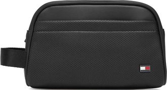 Tommy Hilfiger Kosmetiktasche Tommy Hilfiger Th Foundation Washbag AM0AM14764 Schwarz