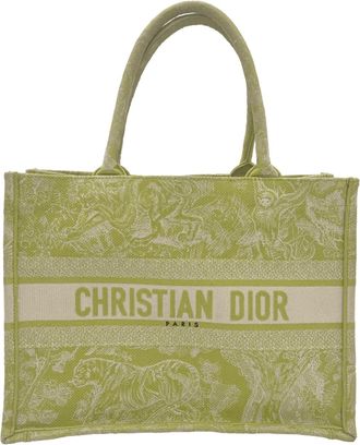 Dior Crossbody Bags - Dior Tote Book - Lemon Jungle - Gr. unisize - in Grün - für Damen