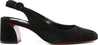 Christian Louboutin Hohe Schuhe - With Heel Black - Gr. 36 (EU) - in Schwarz - f&uuml;r Damen