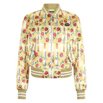 Philipp Plein Damen, Jacken, Gelb, SGr&ouml;&szlig;e
