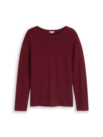 Tom Tailor Strickpullover Pullover & Strickjacken Plus Size - Strickpullover aus Baumwolle