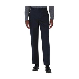 PT01 Pt01, Homme, Pantalons, Bleu, Taille: 2XL Pantalon de costume coupe ajust&eacute;e