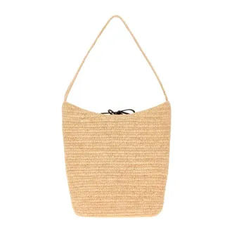 The Row Alma Schultertasche Raffia - - Bags - Damen - Beige - ONE SIZE