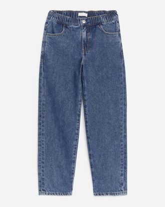 Arket Pull-on-Jeans -Blau