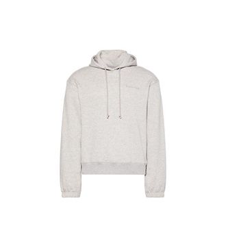 Calvin Klein Hoodie en coton m&eacute;lang&eacute;